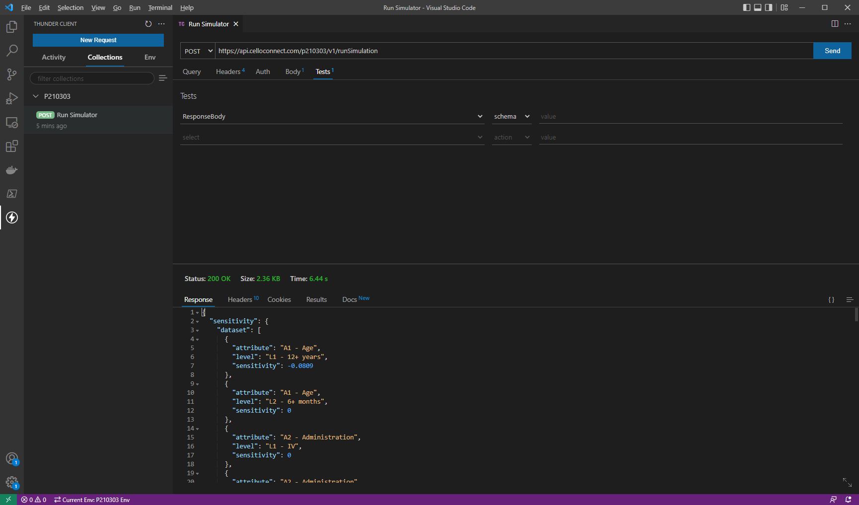 Issue with test with json schema · Issue #541 · thunderclient/thunder ...