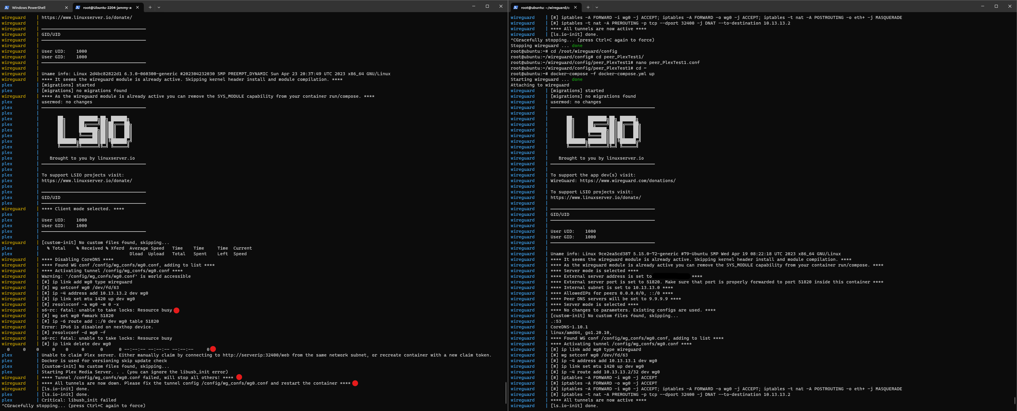 Plex Hetzner workaround using Docker. · GitHub