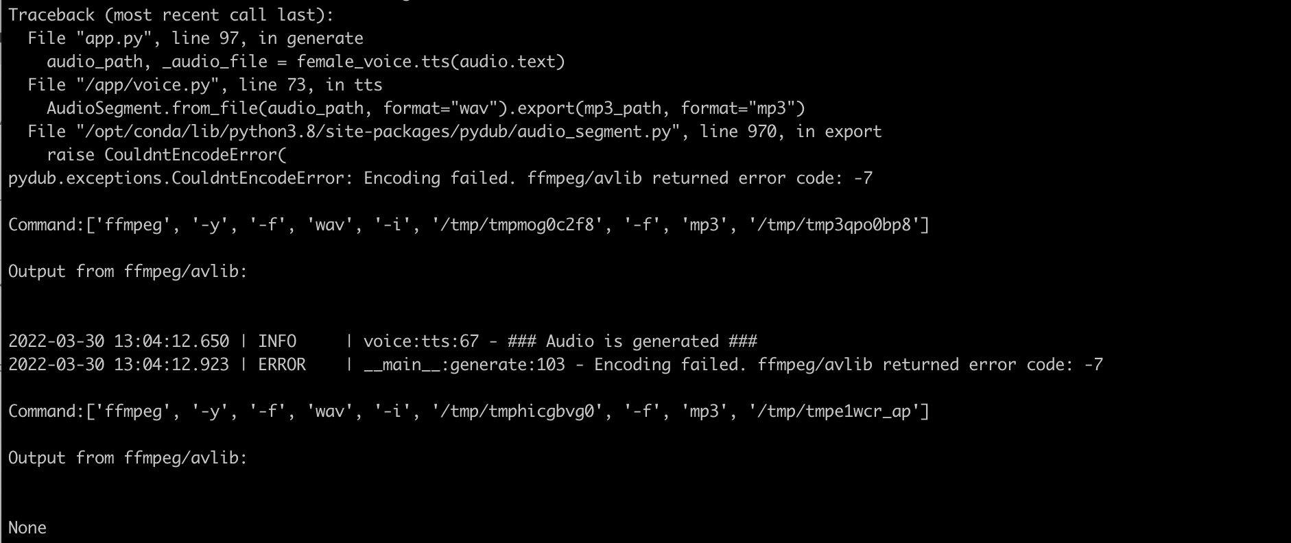 Nemo in production. Audio conversion to mp3 · NVIDIA-NeMo NeMo · Discussion #3916 · GitHub