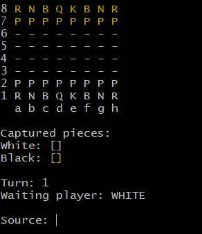 GitHub - dauid64/chess: Sistema simulando um jogo de xadrez em Java