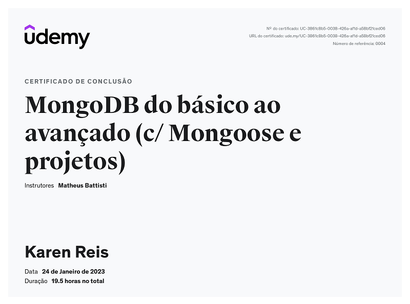 GitHub - karenreis7/MongoDB: Repositório de Anotações desenvolvidas ...