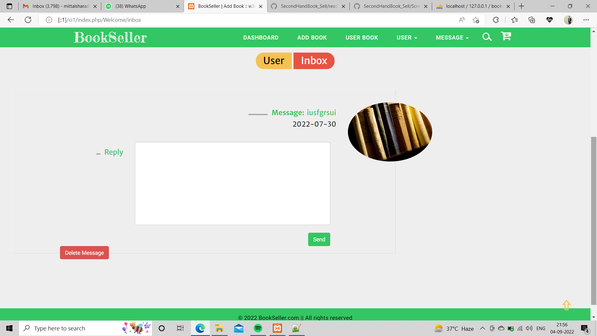 GitHub - itsmittal02/Secondhand_Book_Sell: SecondHandBook_SELL like Ecommerce Website This is ...