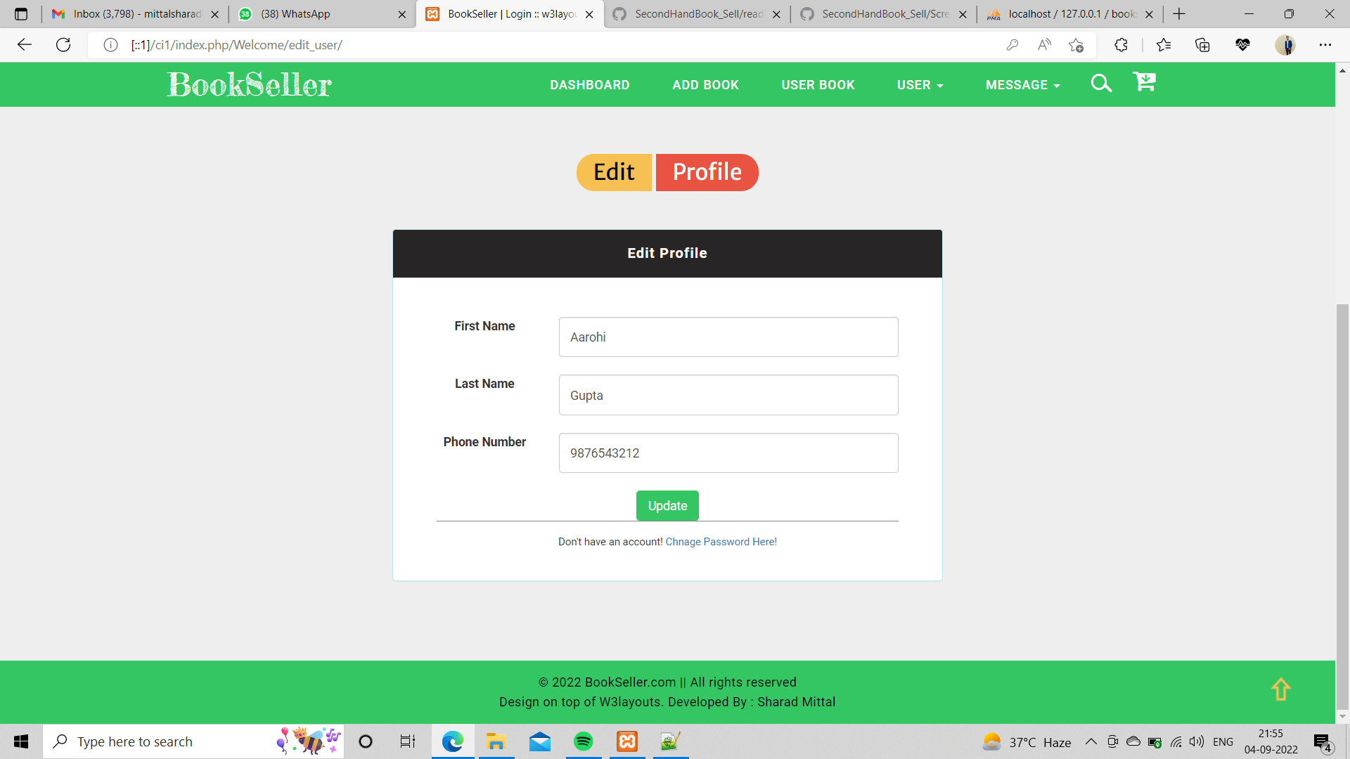 GitHub - itsmittal02/Secondhand_Book_Sell: SecondHandBook_SELL like Ecommerce Website This is ...