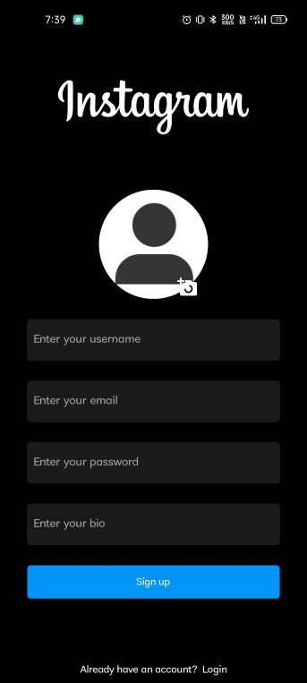 GitHub - tanishgoyal07/Instagram-Clone