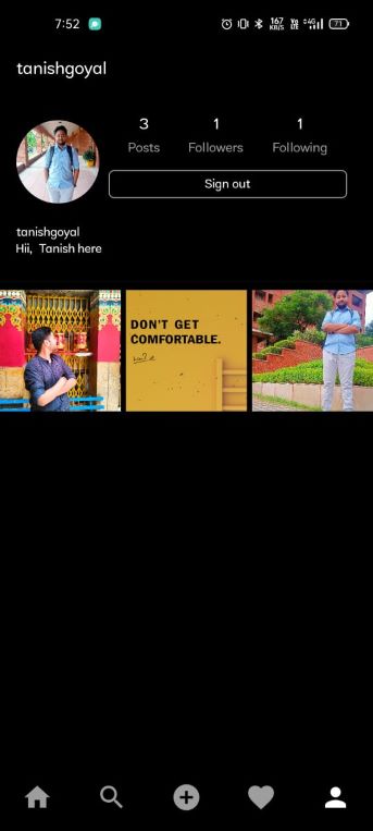 GitHub - tanishgoyal07/Instagram-Clone