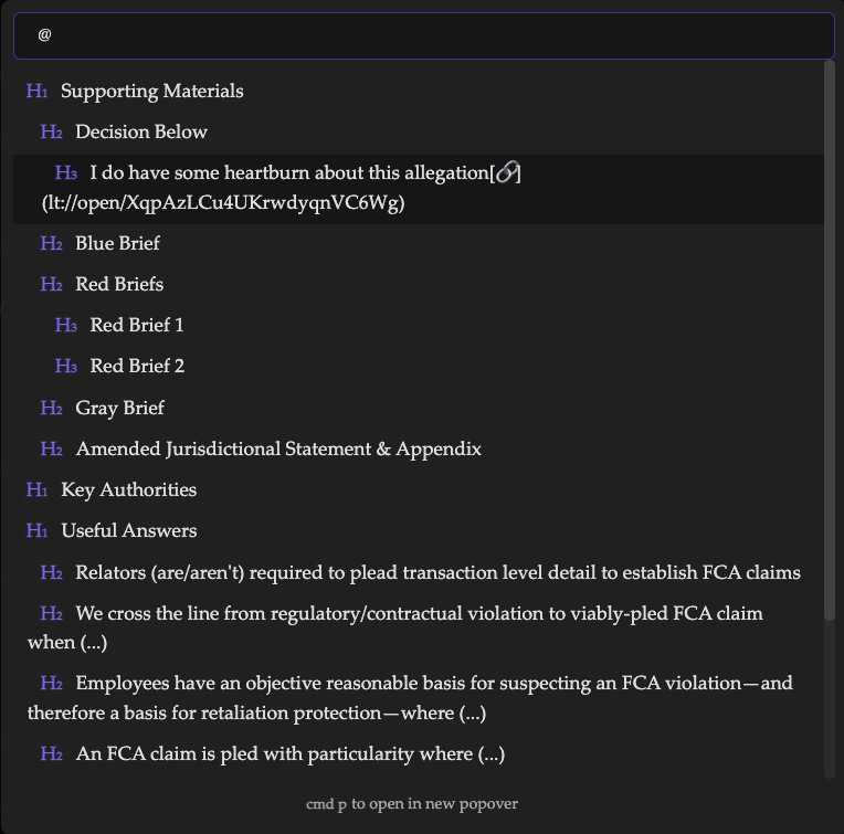 Quick Switcher ++ Symbol Mode Indentation Disappears with Minimal Theme · Issue #297 · kepano ...