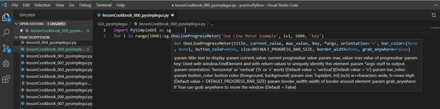 [Docs] Progress Bar Color Changes - explanation of the ProgressBar Element's parameters · Issue ...