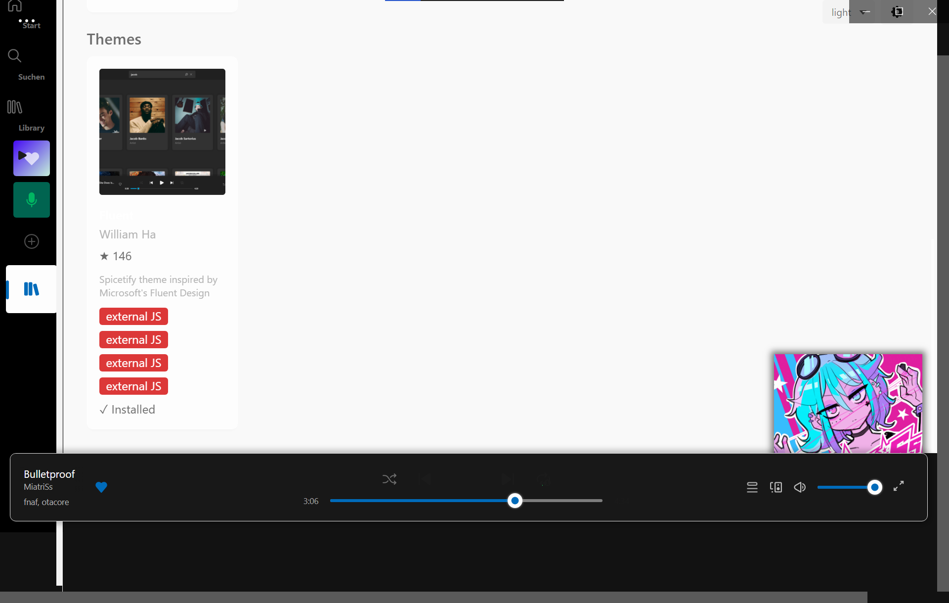 [Fluent] Theme not applying correctly when installed · Issue #745 · spicetify/spicetify-themes ...