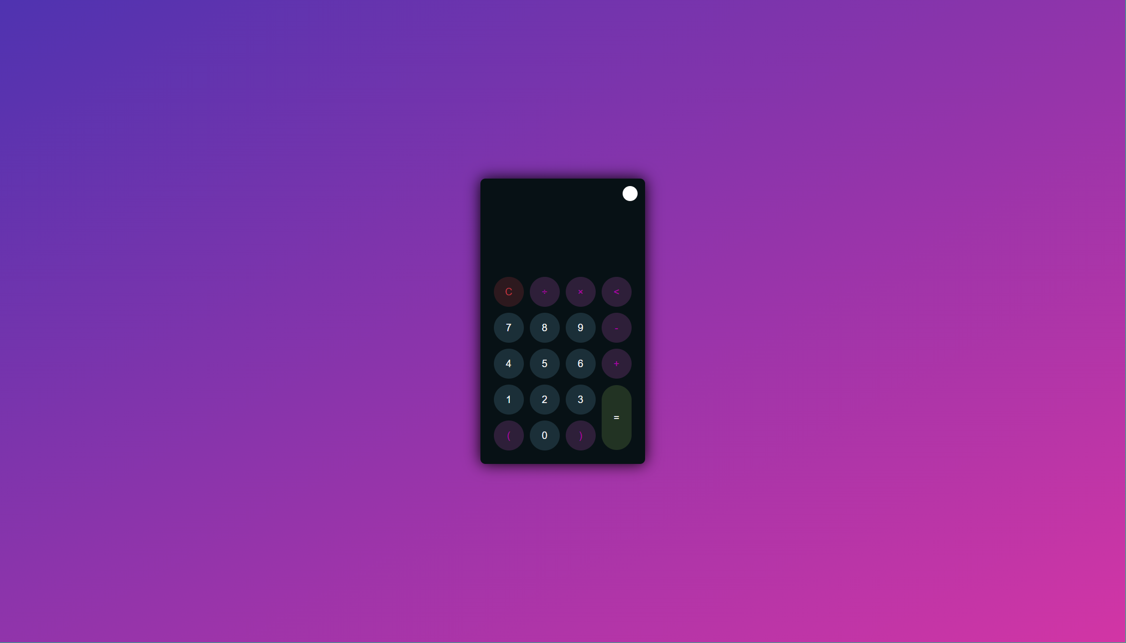 GitHub - lorenzo-mm/Calculator