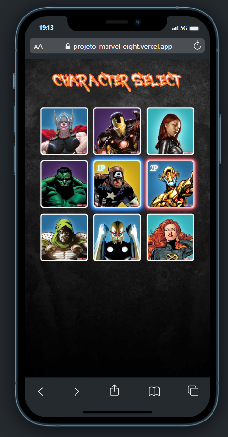 GitHub - Andresa-Alves-Ribeiro/Projeto-Marvel: Este projeto foi feito ...