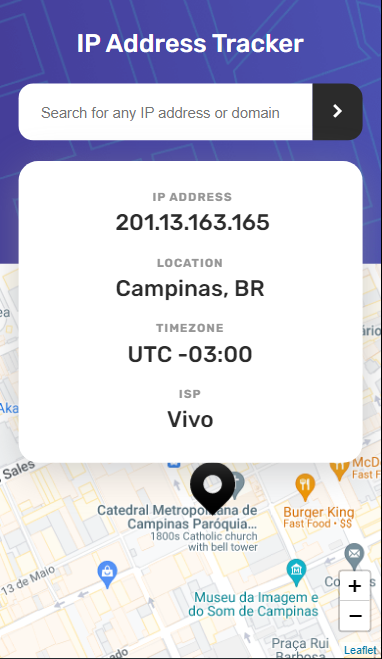 GitHub - Andresa-Alves-Ribeiro/ip-tracker: Este repositório consiste em ...