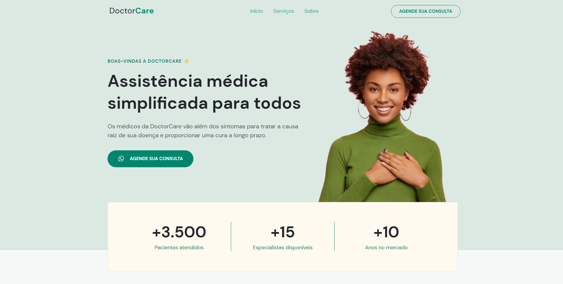 GitHub - Andresa-Alves-Ribeiro/DoctorCare: DoctorCare é uma página ...