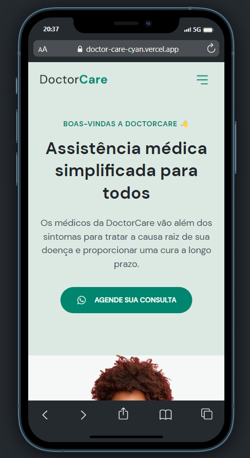 GitHub - Andresa-Alves-Ribeiro/DoctorCare: DoctorCare é uma página ...