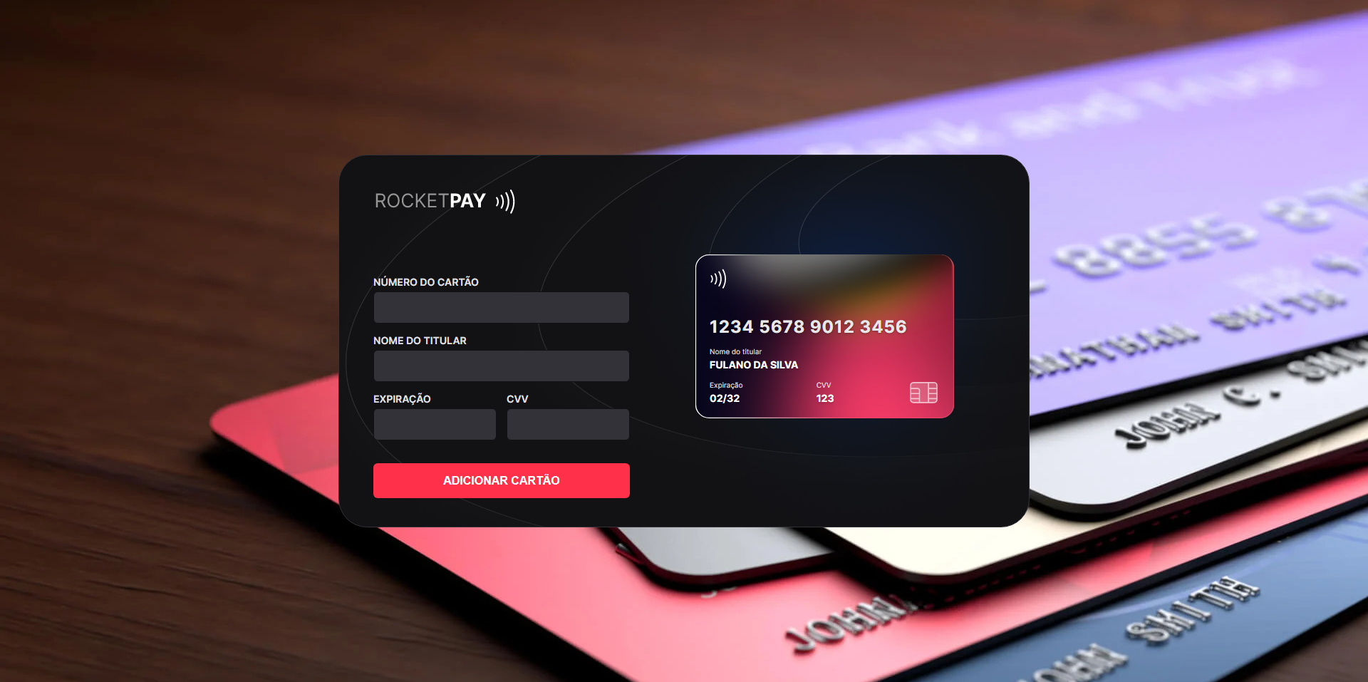 GitHub - Andresa-Alves-Ribeiro/Rocketpay: Landing page que simula o ...