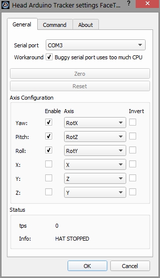 Hatire Arduino plugin don't read data from serial. Bug? · Issue #662 · opentrack/opentrack · GitHub