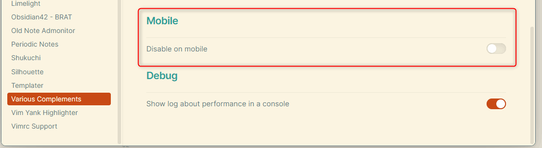 Option to disable completion on mobile only? · Issue #205 · tadashi-aikawa/obsidian-various ...