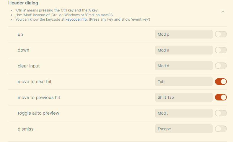 Custom hotkeys · Issue #245 · tadashi-aikawa/obsidian-various-complements-plugin · GitHub