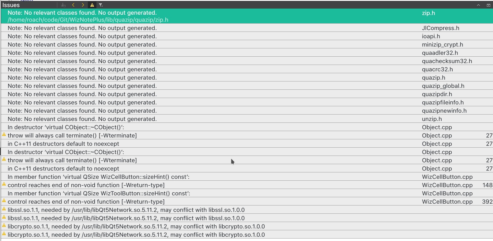 `Arch/Manjaro`上`qt`库的路径，知道么？ · Issue #17 · altairwei/WizNotePlus · GitHub