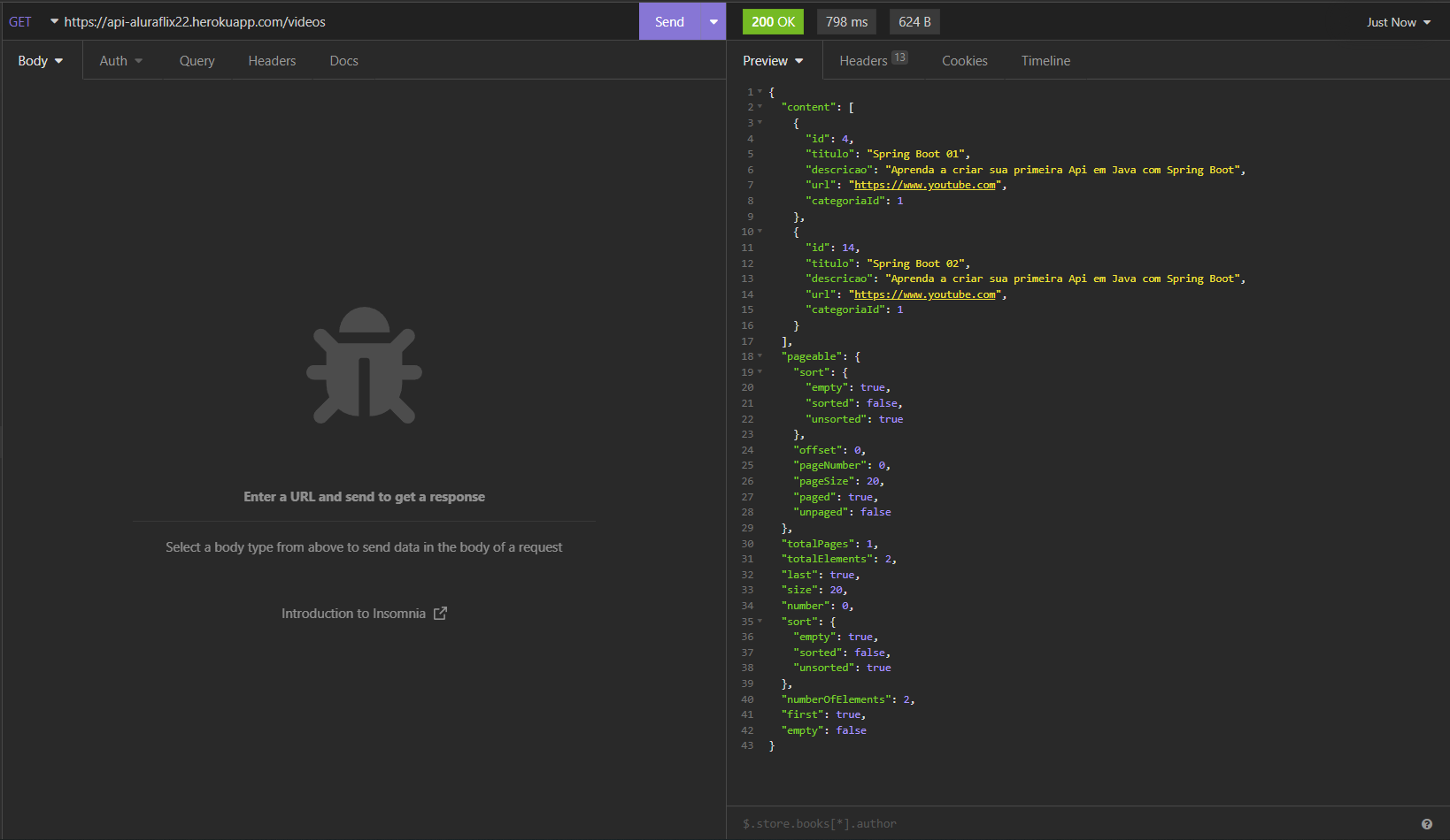 GitHub - BrunoLutterbach/AluraFlix-api