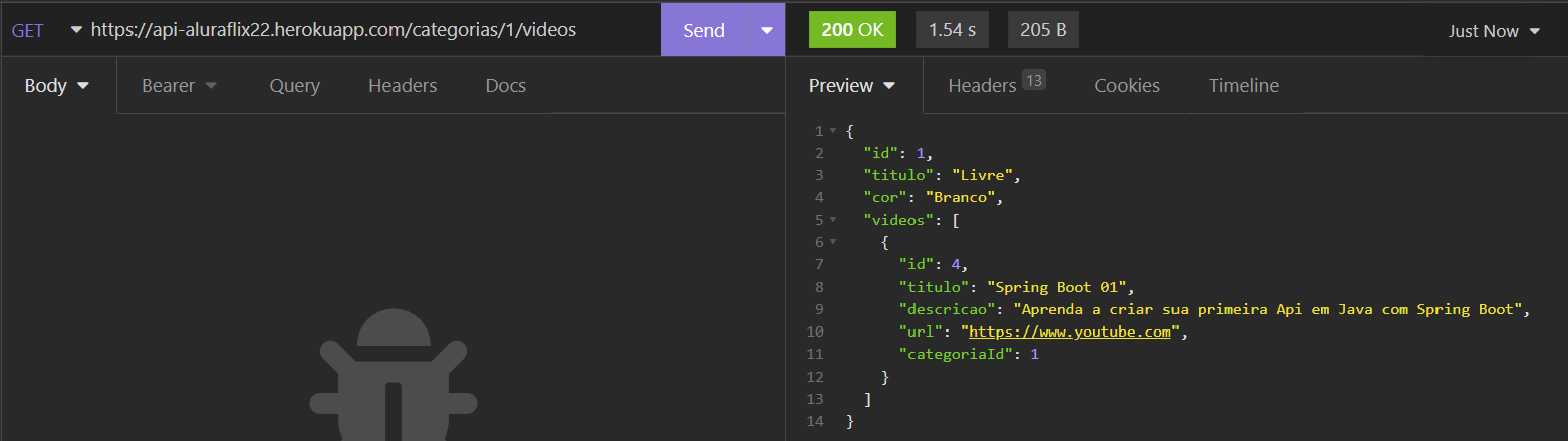 GitHub - BrunoLutterbach/AluraFlix-api