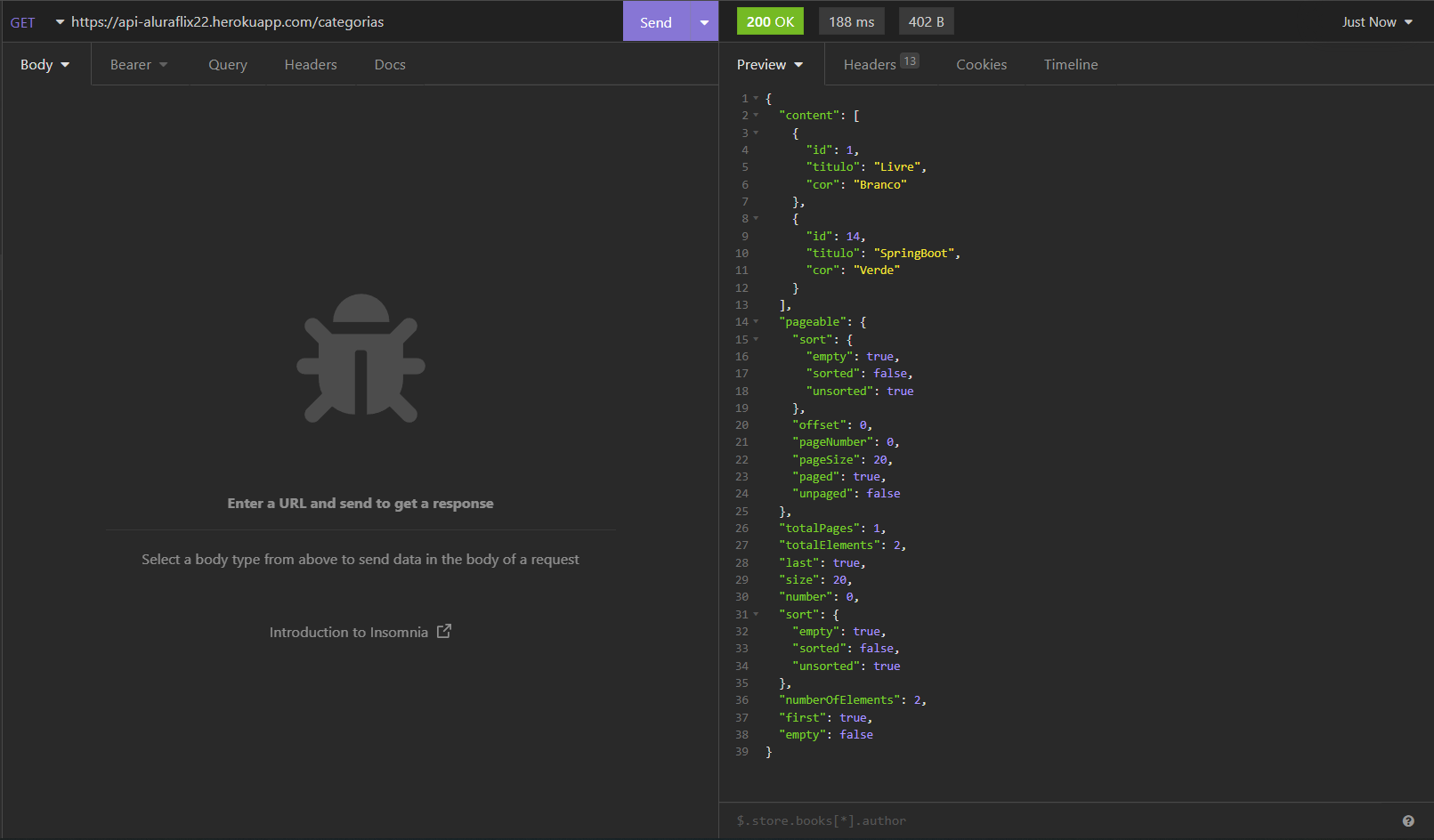 GitHub - BrunoLutterbach/AluraFlix-api