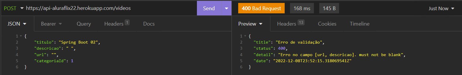 GitHub - BrunoLutterbach/AluraFlix-api