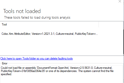 [BUG]All Nuget Plugins Fail to Load (Attribute Editor) · Issue #1085 · MscrmTools/XrmToolBox ...