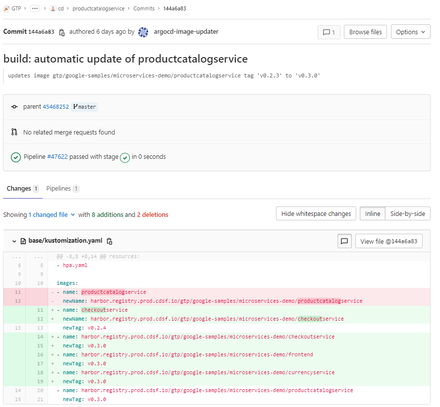 Mixed updated images in kustomization.yaml · Issue #279 · argoproj-labs/argocd-image-updater ...