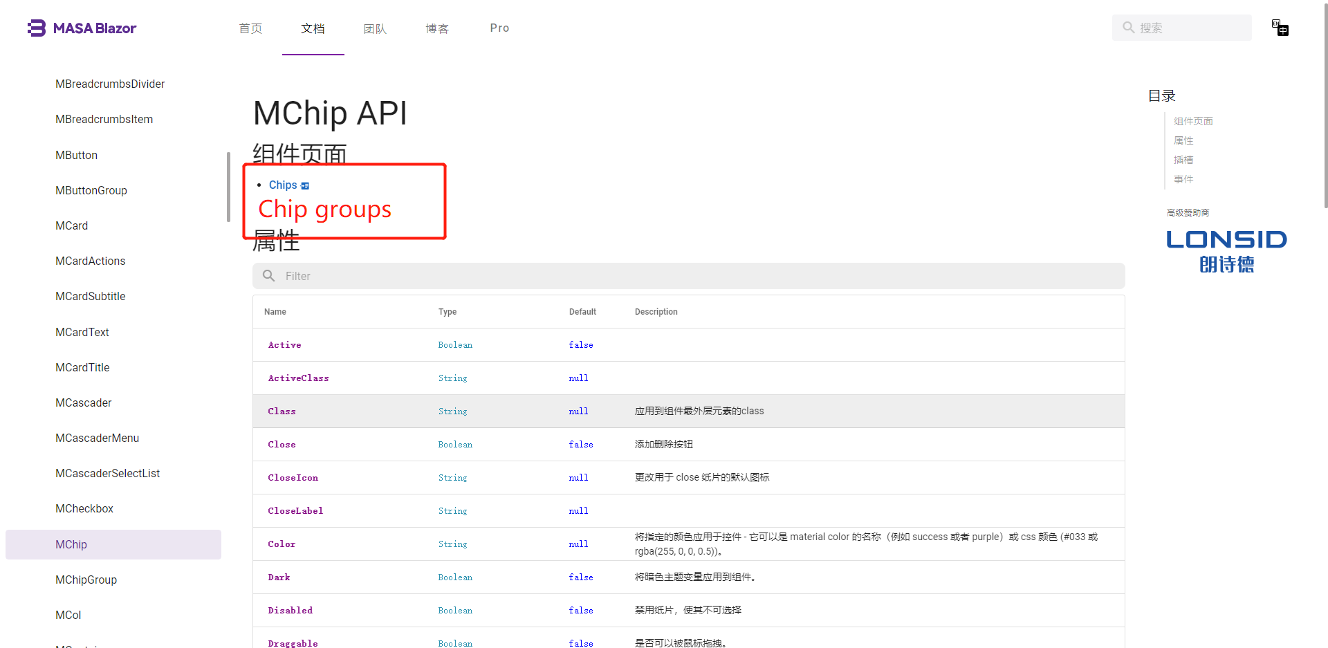 API - MChip ，Missing component page "Chip groups" · Issue #204 · masastack/MASA.Blazor · GitHub