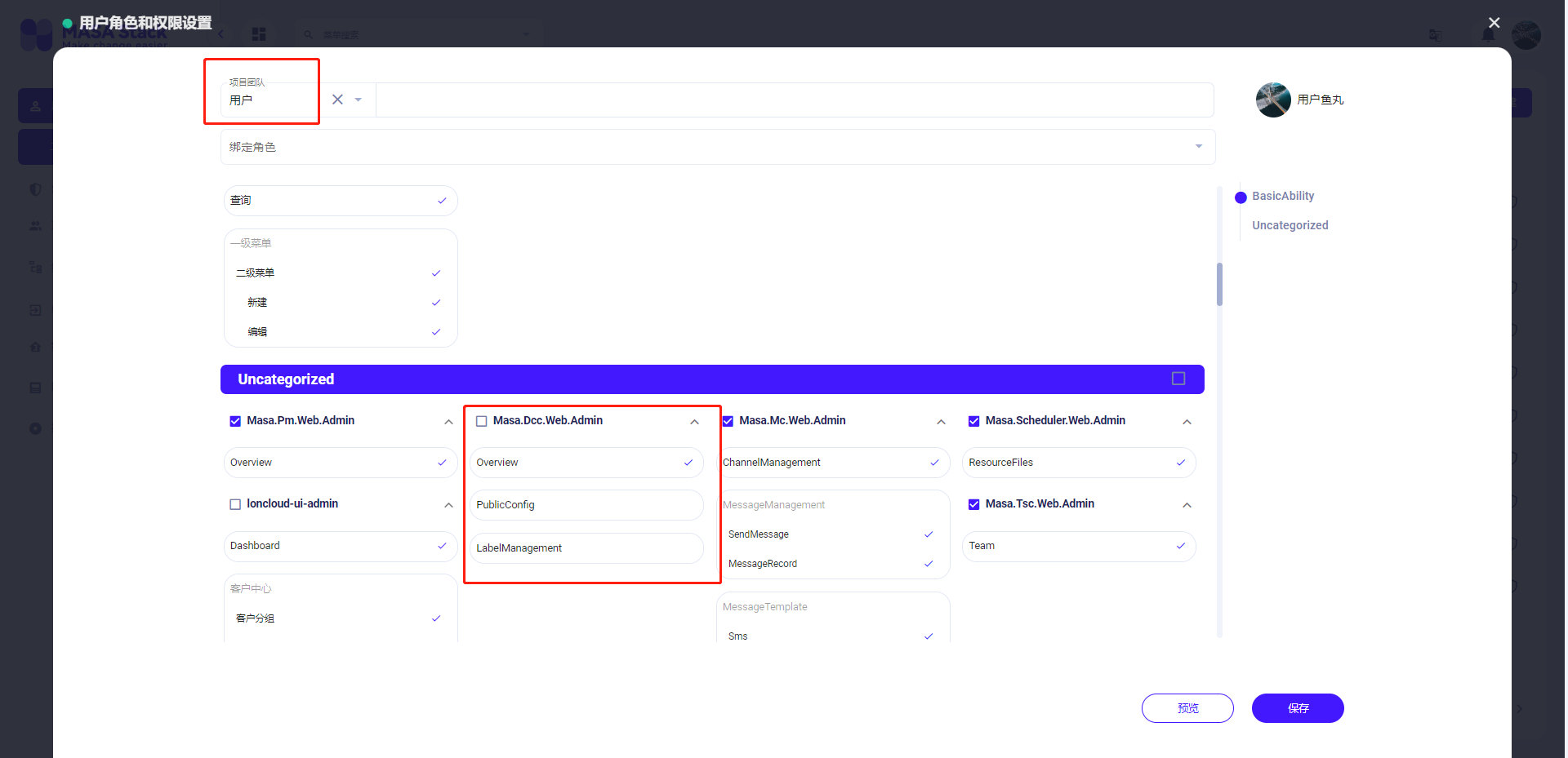 Permissions. Team permissions are not quarantined · Issue #489 · masastack/MASA.Auth · GitHub