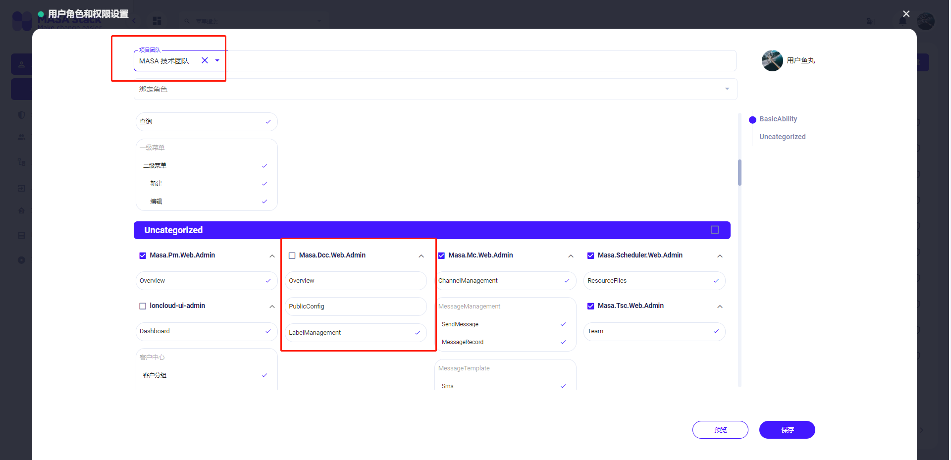 Permissions. Team permissions are not quarantined · Issue #489 · masastack/MASA.Auth · GitHub