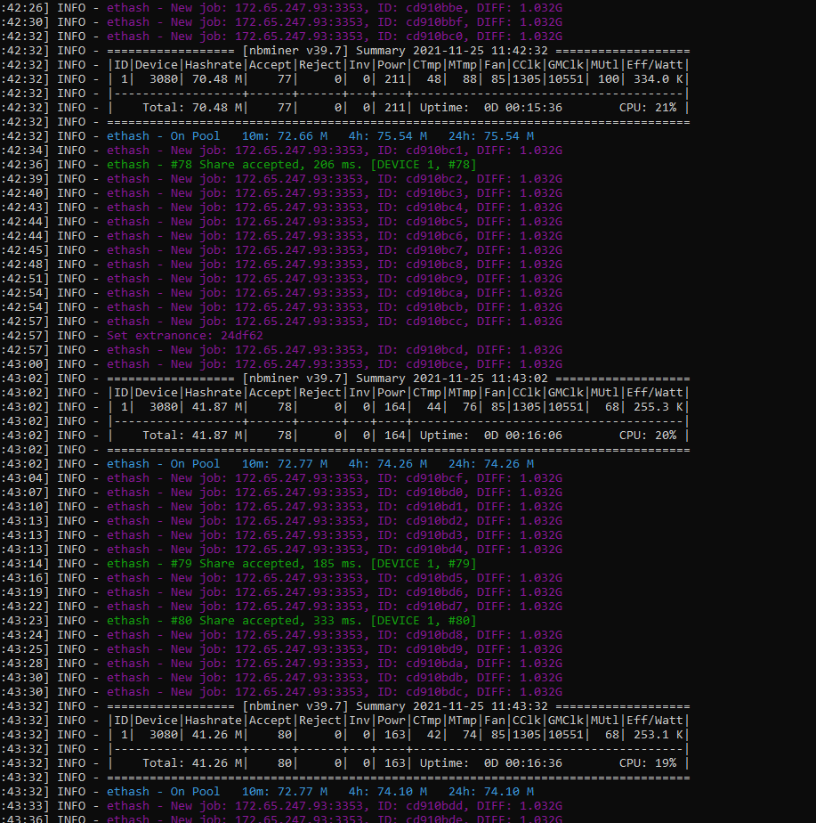 Version rollback overnight for NBminer · Issue #2571 · nicehash/NiceHashMiner · GitHub