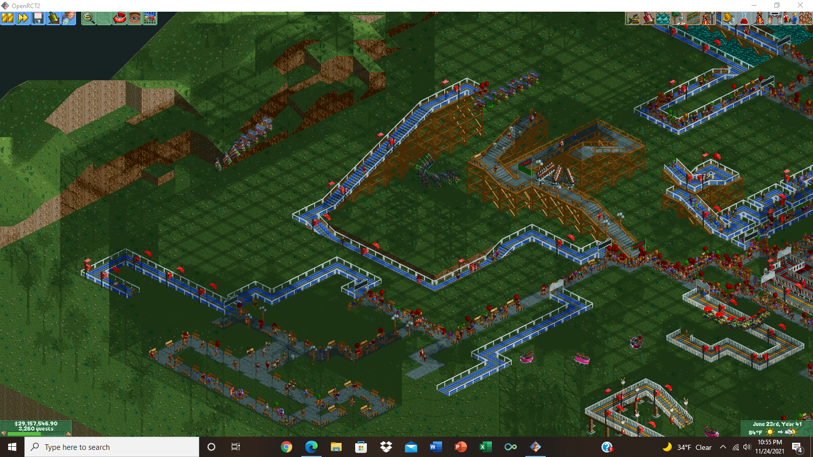 RCT2 Frozen Rides · Issue #15995 · OpenRCT2/OpenRCT2 · GitHub