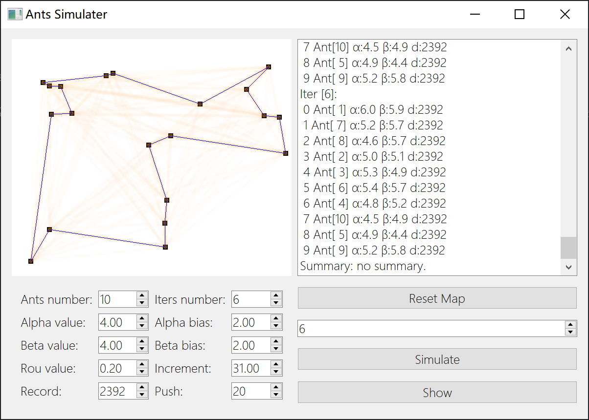 GitHub - leehyukshuai/Ants-System-Simulator: 利用Qt实现的蚁群算法可视化