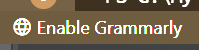 VisualStudio Code "Enable Grammarly" message for Markdown files · Issue #226 · znck/grammarly ...