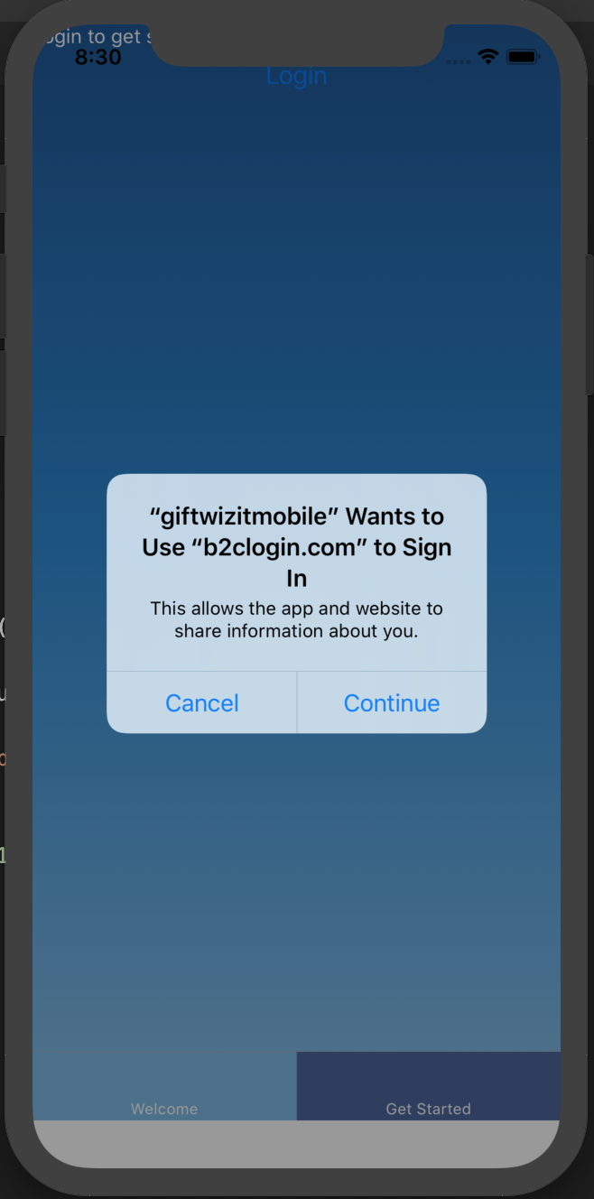 Weird login behavior on ios · Issue #776 · microsoft/appcenter-sdk-react-native · GitHub