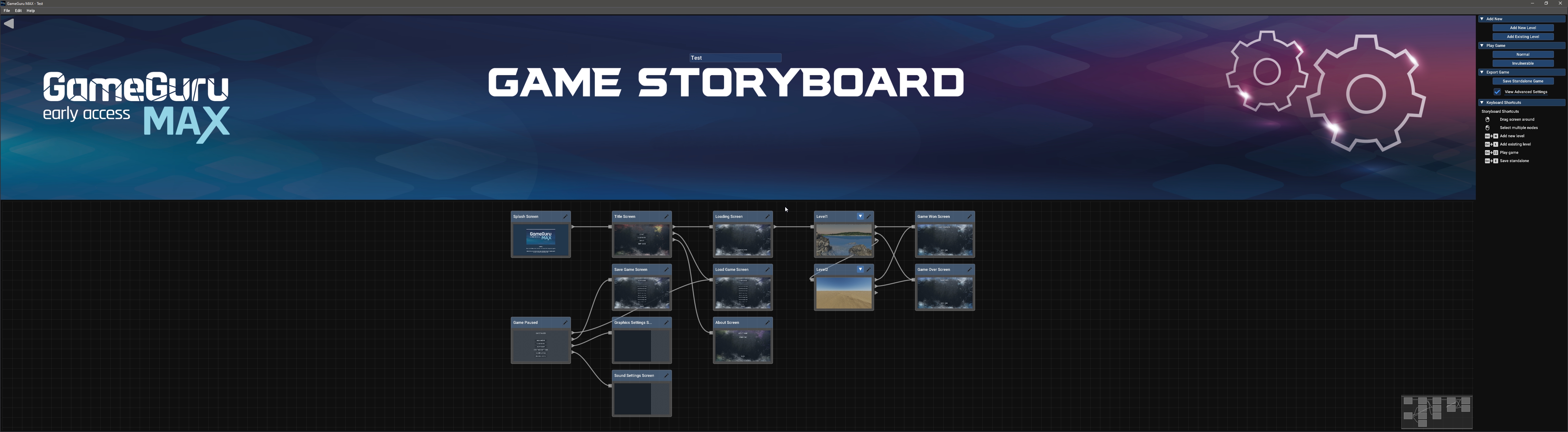 Display/Bug Problem with the storyboard · Issue #1668 · TheGameCreators/GameGuruRepo · GitHub