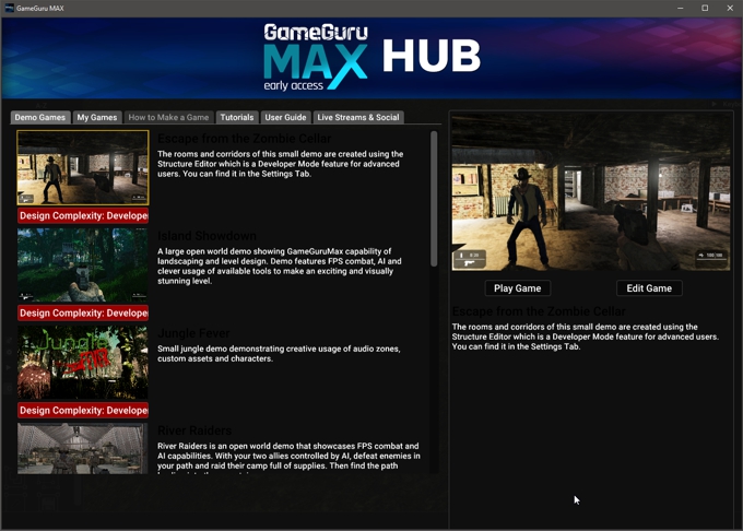 GGMAX - Screen Display Bug · Issue #2409 · TheGameCreators/GameGuruRepo · GitHub