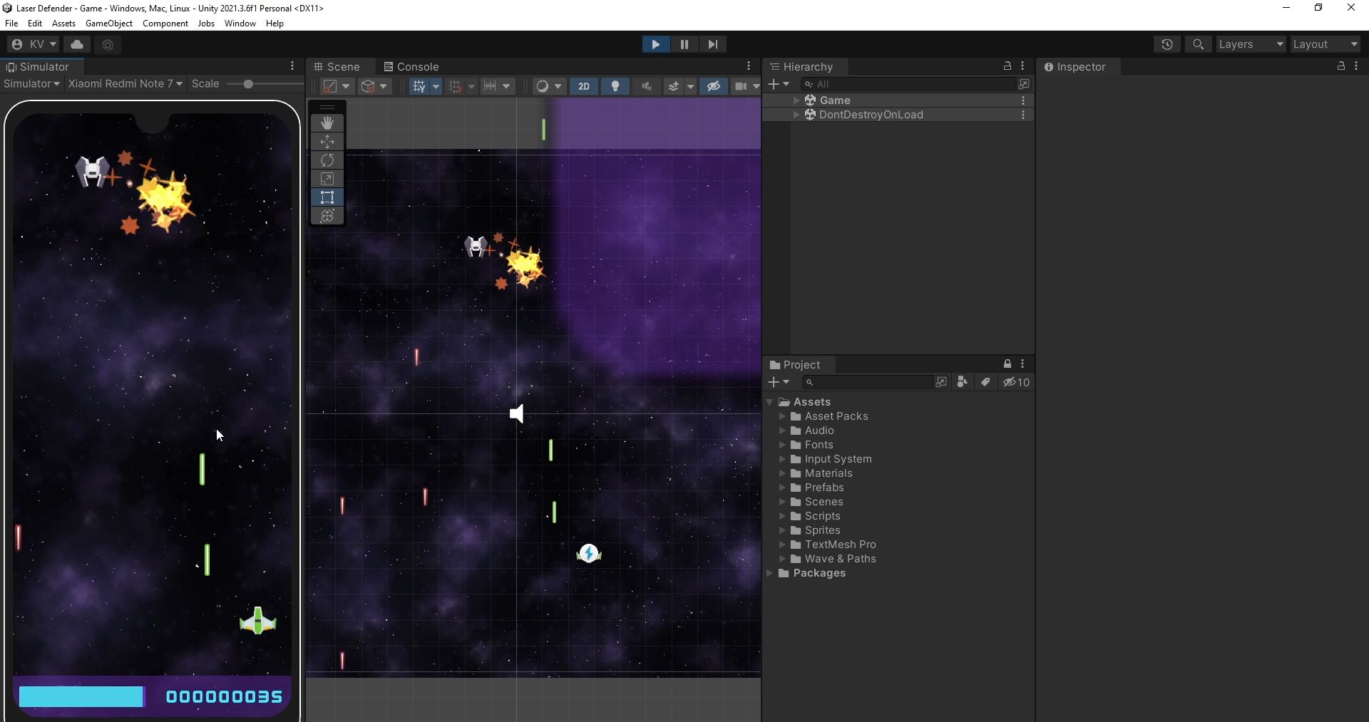 GitHub - Kshitijv24/Laser-Defender: Classic Arcade Shooter like Galaxian.