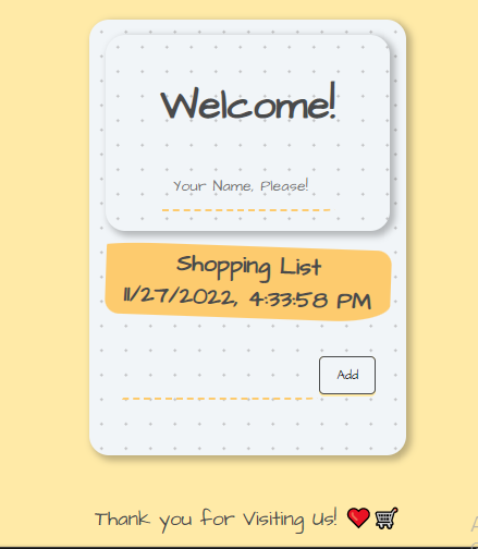 customer-shopping-list - Codesandbox