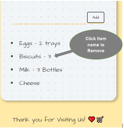customer-shopping-list - Codesandbox