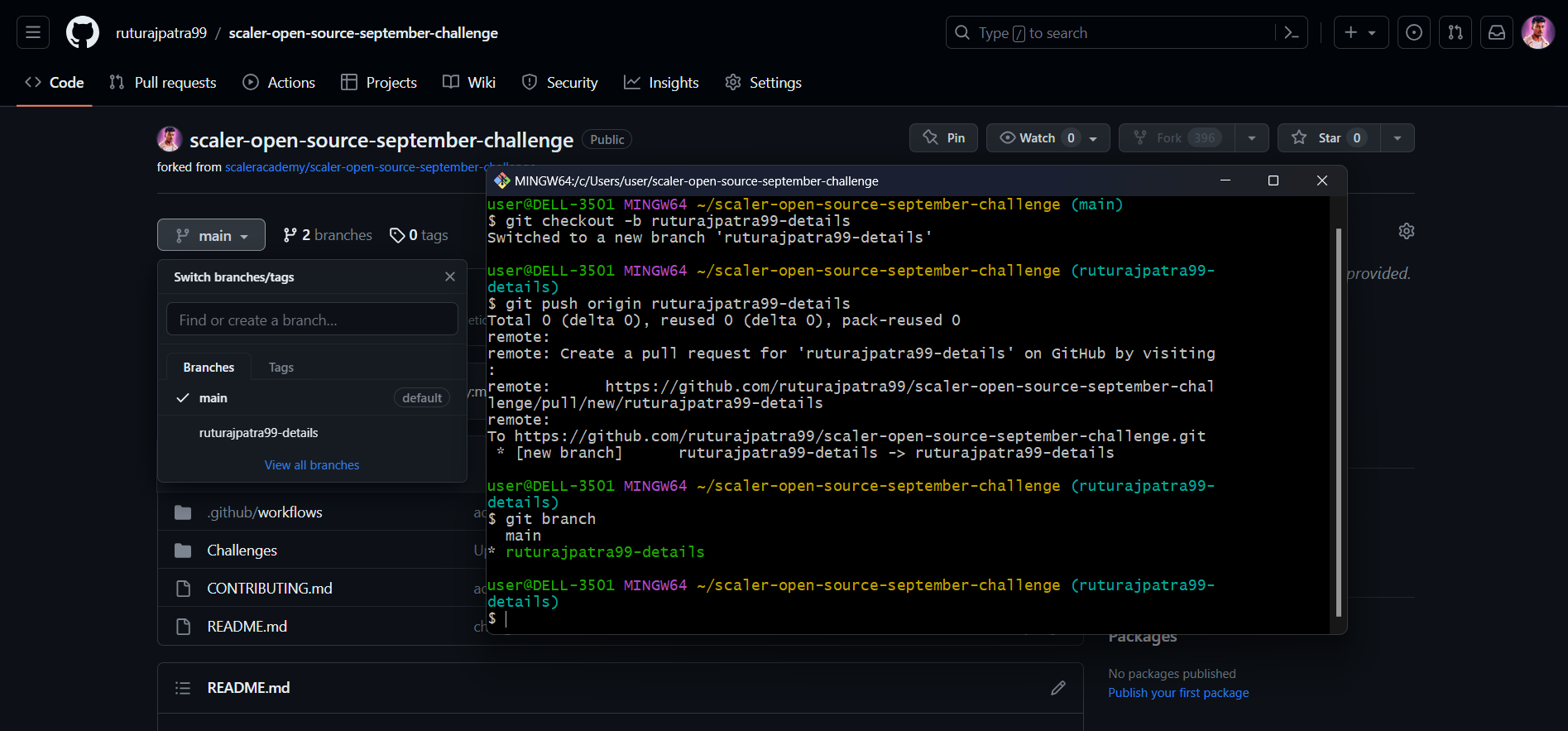 Challenge #1 - P Ruturaj Patra · Issue #328 · scaleracademy/scaler-open ... Challenge #1 - P Ruturaj Patra · Issue #328 · scaleracademy/scaler-open ...