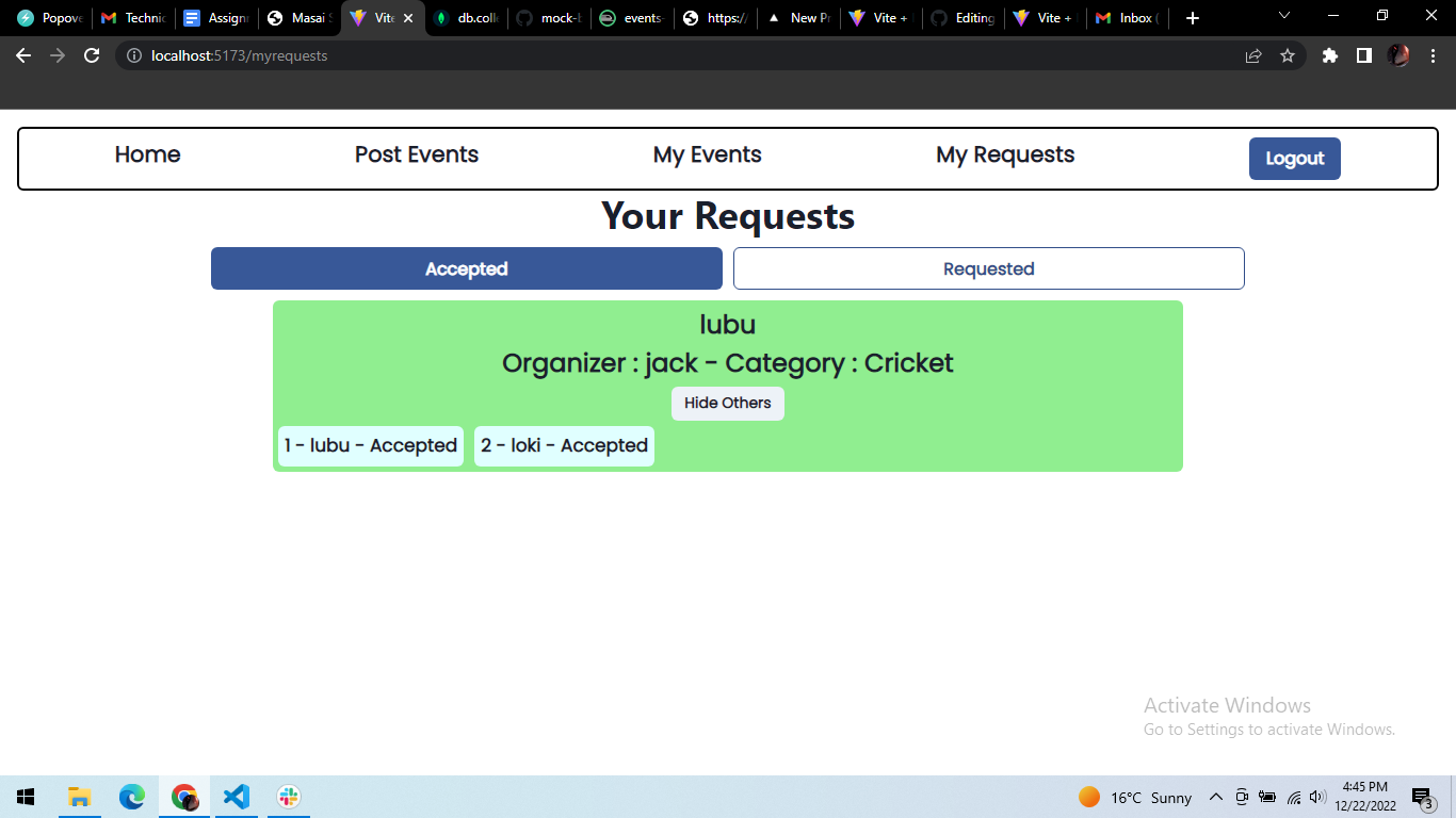 GitHub - AnkitParte/tlc-ankit: Sport Event App