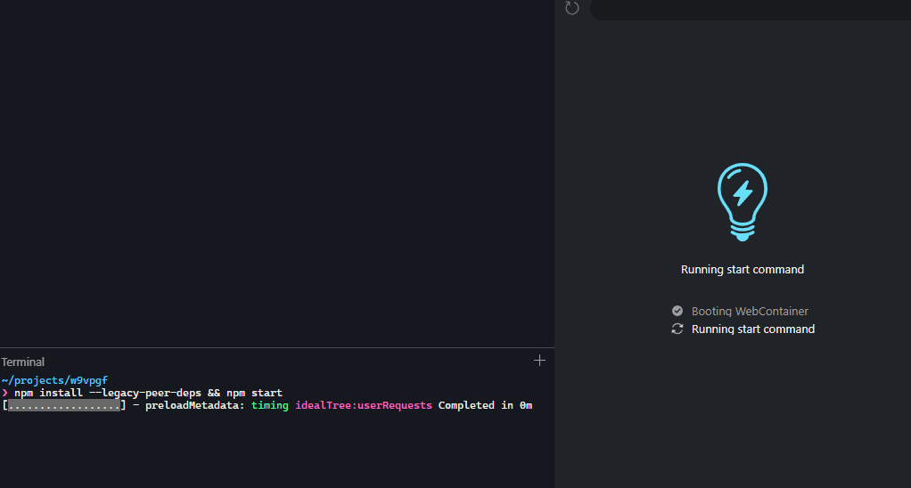 Angular Taking To Much Time To Load · Issue 1215 · Stackblitz Webcontainer Core · Github