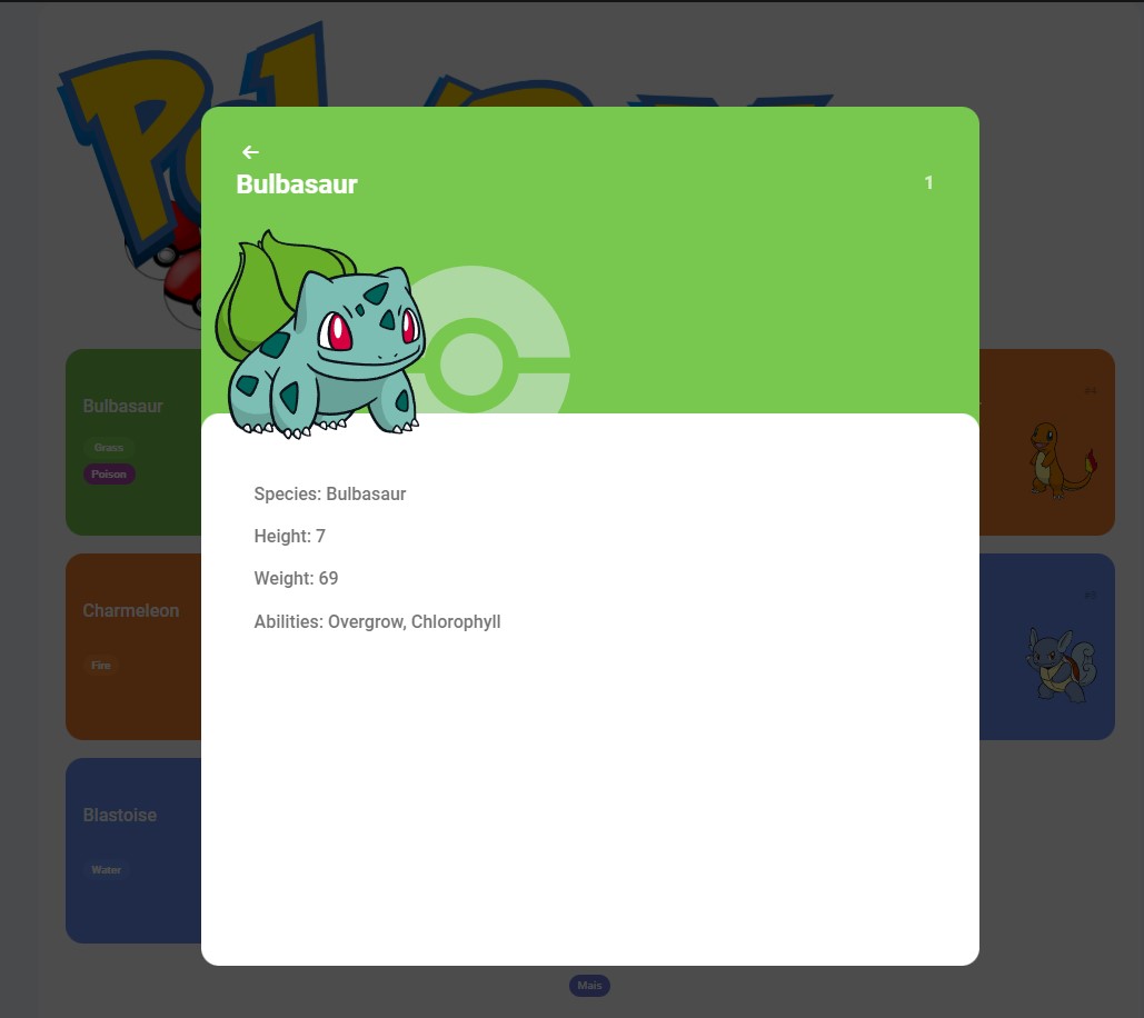 GitHub - KarineJohanns/pokedex