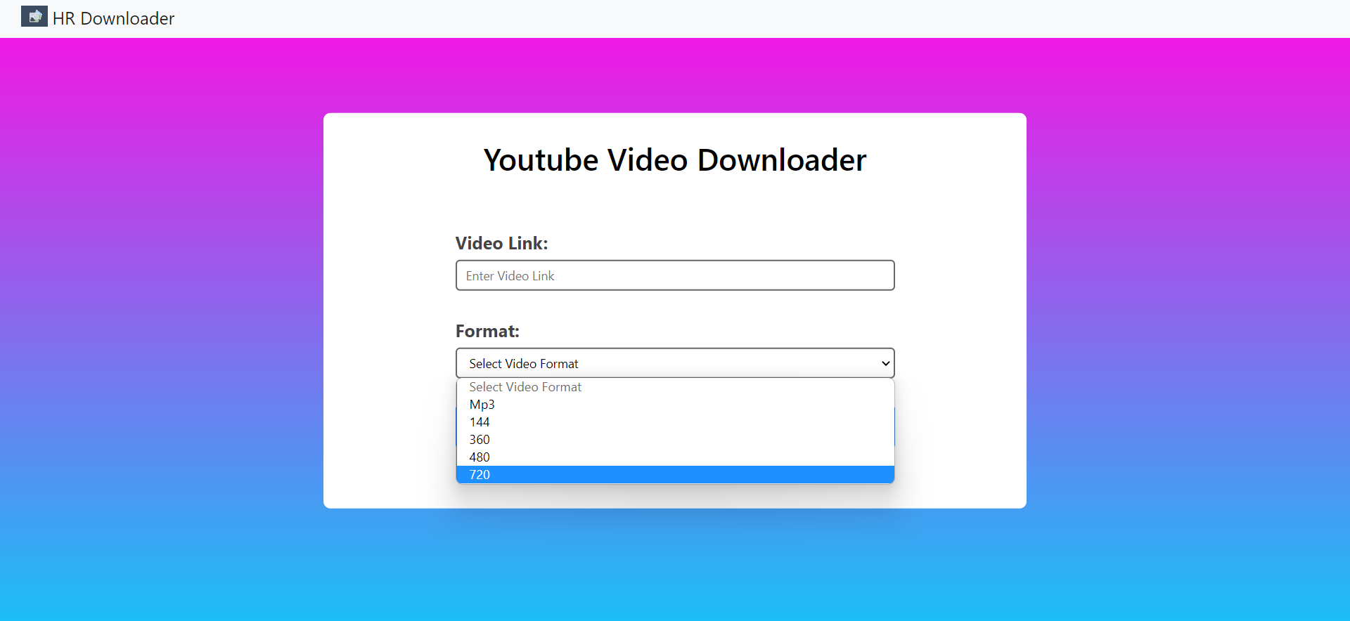 GitHub - Hemanga-Rana/YouTubeVideoDownloader