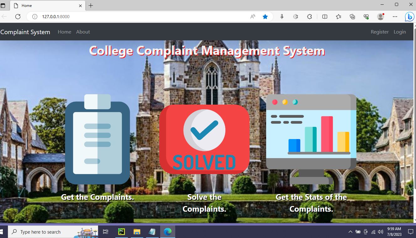 GitHub - muradaliali/Colllege_complaint_management