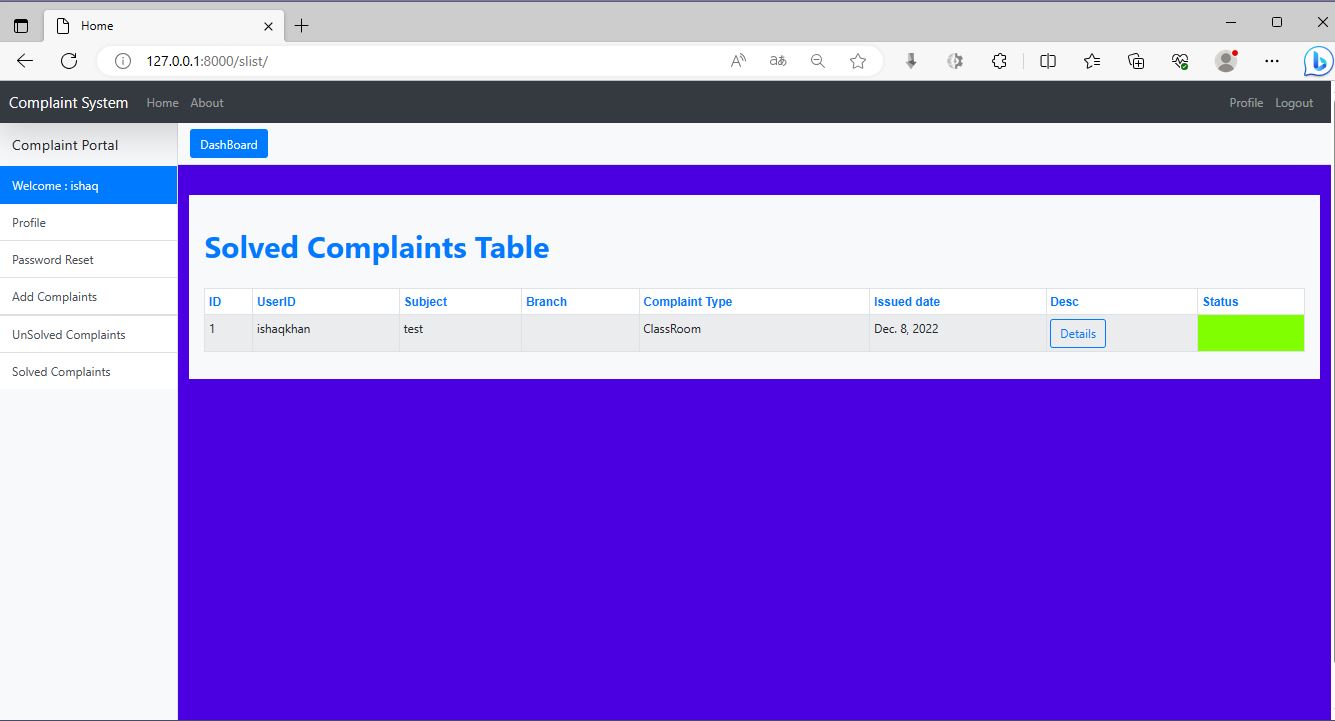 GitHub - muradaliali/Colllege_complaint_management