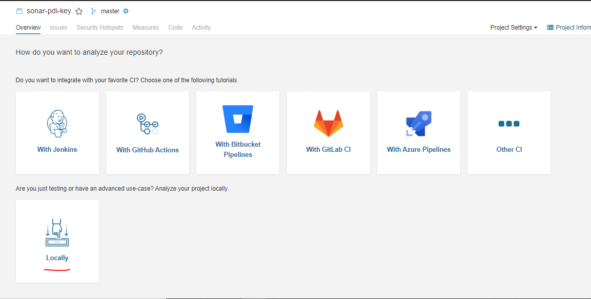GitHub - ingridglima/sonarqube-project