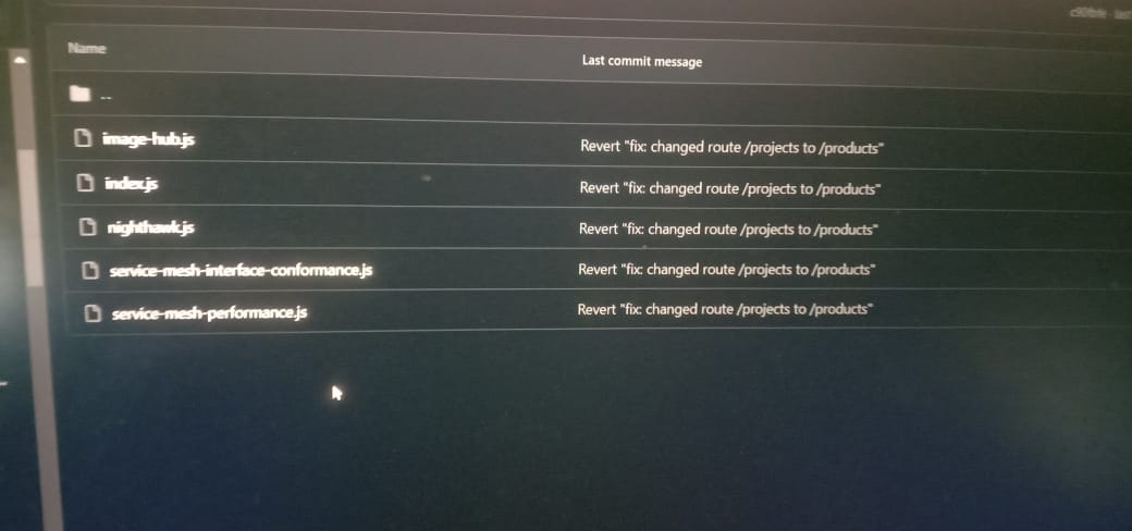 Change route path from /projects to /products · Issue #4690 · layer5io/layer5 · GitHub